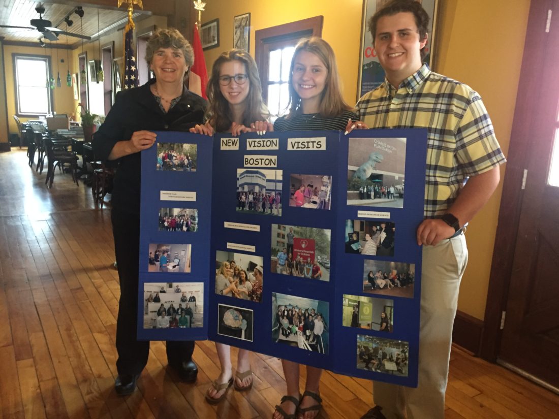 New Vision students speak at Rotary | News, Sports, Jobs - Adirondack ...